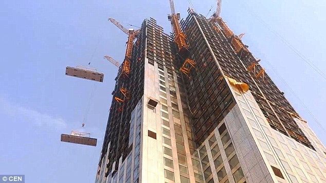 China built the tallest prefab modular building in 3 weeks – XCUBE Blog